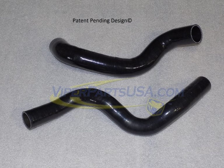 Radiator Coolant Hose Set, Black 96-02 Dodge Viper - Viper Parts USA