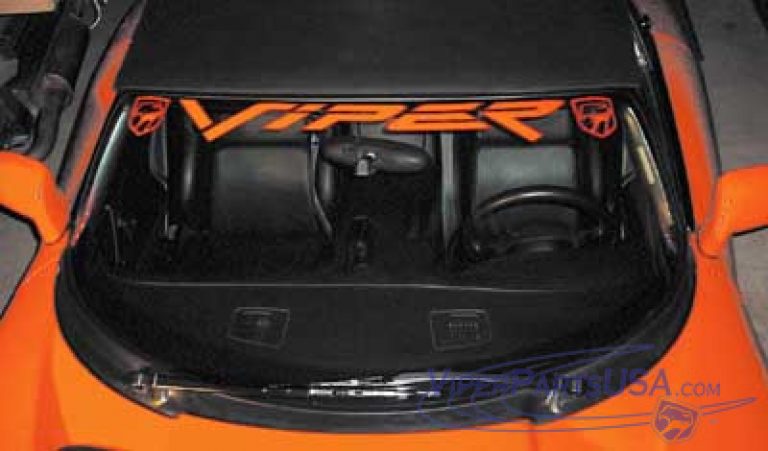 Windshield Banner 92-02 Dodge Viper - Viper Parts USA