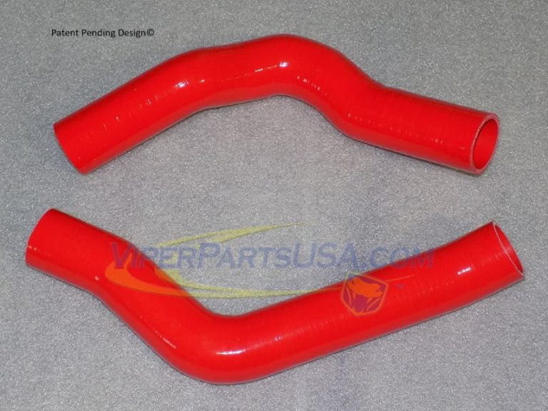 Radiator Coolant Hose Set, RED 03-06 Dodge Viper - Viper Parts USA